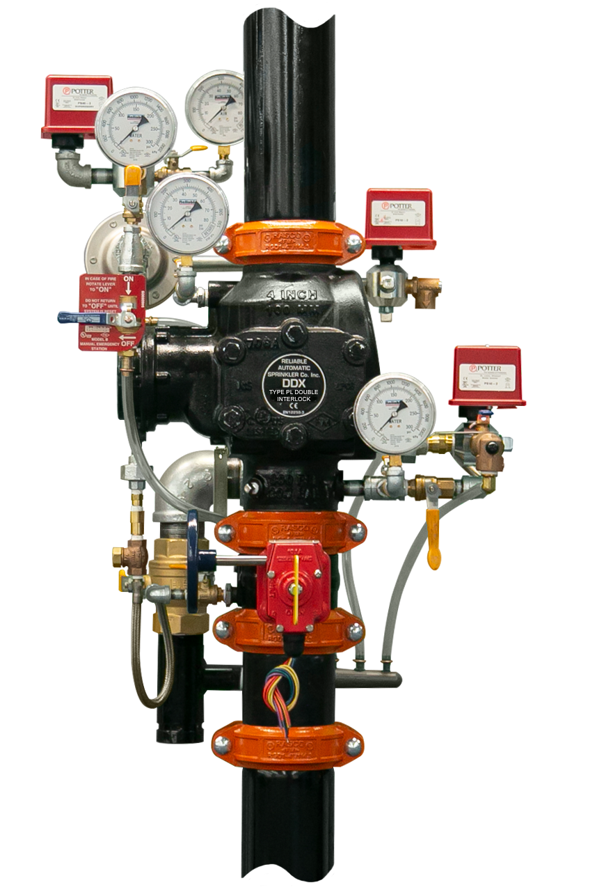 DDX Double Interlock Preaction System Type PL - Pneumatic/Pneumatic ...